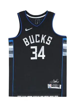 Nike Nba Milwaukee Bucks Giannis Antetokounmpo Mvp Jersey - Black