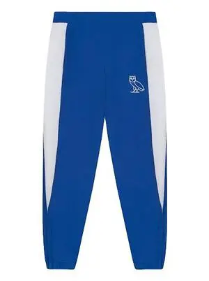 OVO Track Suit Pant - White/royal Blue