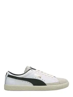 PUMA Basket Vintage Sneakers - White/green Gables/ivory