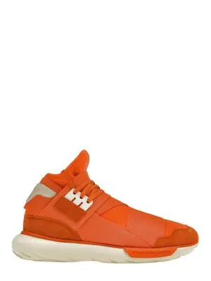 Adidas Y-3 Qasa High Sneakers - Orange/cream White