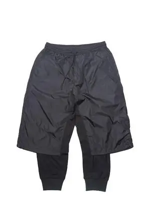 Adidas Y3 Nylon Mix Track Pants - Black