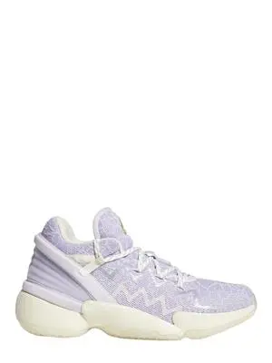 Adidas D.o.n. Issue #2 Christmas Sneakers - Purple Tint/cream White/silver Metallic