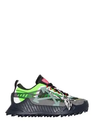 Off-White Odsy1000 Sneakers - Green/white/black
