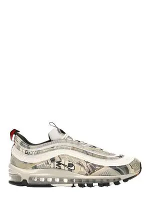 Nike Air Max 97 Newspaper Sneakers - Sail/black/team Orange