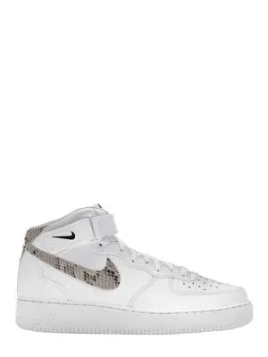 Nike Air Force 1 '07 Mid Snake Swoosh - White/black/sanddrift