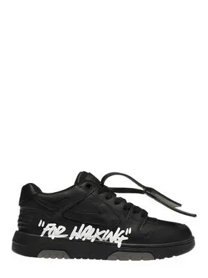 Off-White OOO Low Top Sneakers Black/white
