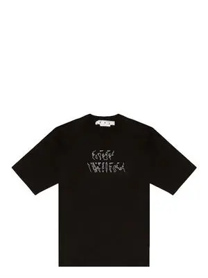 Off-White Off Off Neen Arrow Skate Tshirtin - Black/white