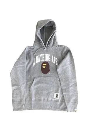 A BATHING APE Happy New Year Hoodie Ss22 - Heather Grey