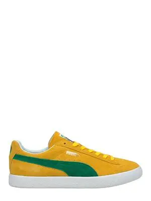 PUMA Suede Vintage Sneakers - Spectra Yellow/amazon Green/puma White
