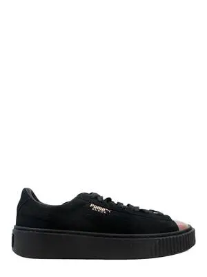 PUMA Suede Platform Sneakers - Rose Gold/puma Black