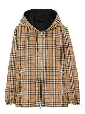 Burberry Reversible Hooded Jacket - Archive Beige
