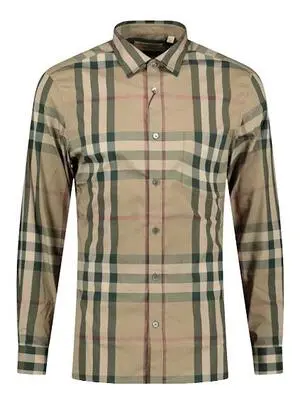 Burberry Classic Check Shirt Pebble
