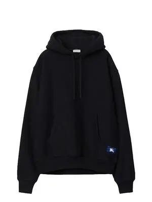 Burberry Cotton Hoodie - Black