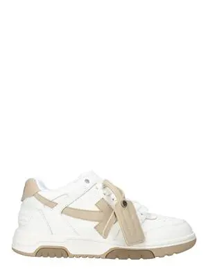 Off-White Out Of Office Low Top Sneakers White Sand