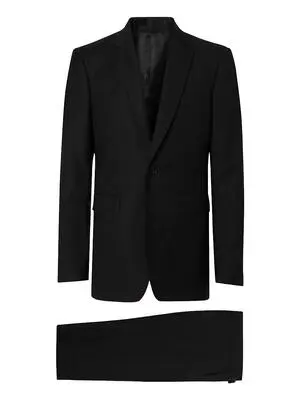 Burberry Classic Fit Wool Suit - Black