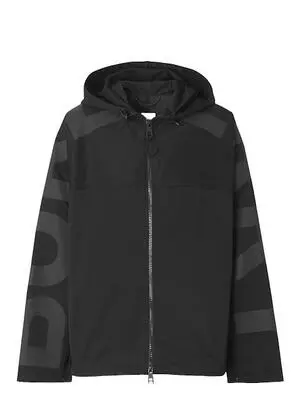 Burberry Compton Windbreaker Jacket - Black