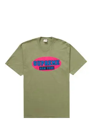 Supreme New York Tee Shirt Light Olive
