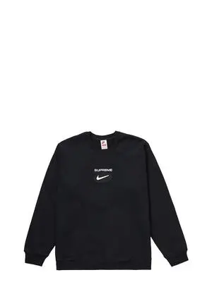 Supreme Nike Jewel Crewneck Sweatshirt - Black