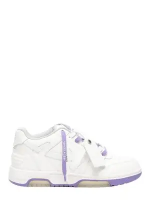 Off-White Out Of Office Low Sneakers - Special White Purple