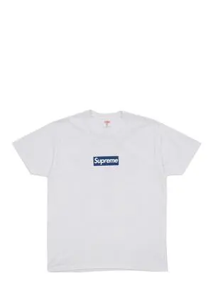 Supreme New York Yankees Box Logo Tee Shirt White
