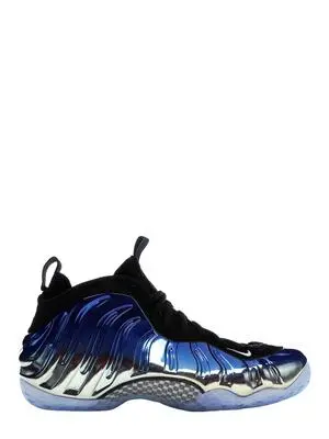Nike Air Foamposite One - Metallic Silver/black/dark Neon Royal
