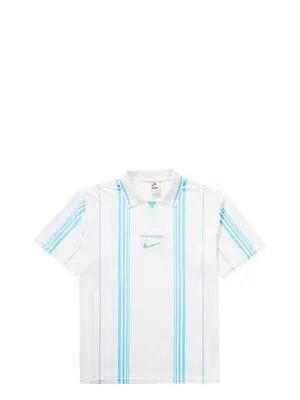 Supreme Nike Jewel Stripe Soccer Jersey - White