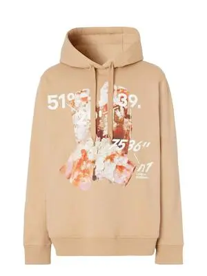 BURBERRY Crystal And Coordinates Hoodie