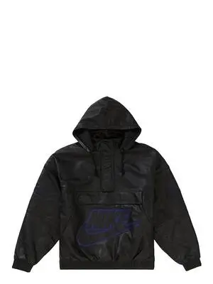 Supreme Nike Leather Anorak - Black