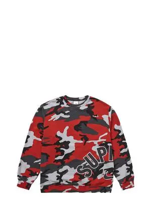 Supreme Supreme Nike Arc Crewneck Sweatshirt Red Camo