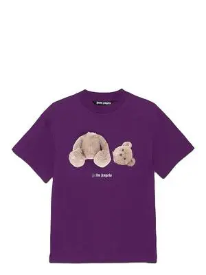 Palm Angels Bear Print T-shirt - Purple