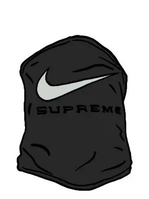 Supreme Nike Neck Warmer - Black