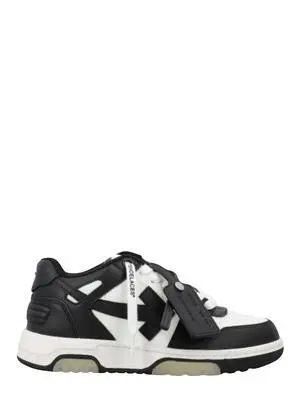 Off-White Out Of Office Low Top Sneakers - Black/white