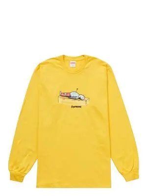 Supreme Neil Blender Arrow Long Sleeve Tee Shirt - Yellow