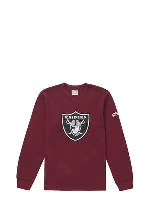 Supreme Nfl X Raiders X '47 Thermal - Maroon