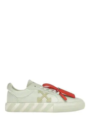 Off White Off-White Vulc Low Sneakers Mint/light Yellow