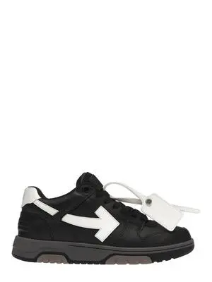 Off-White Out Of Office Low-top Sneakers - Black/gray/white