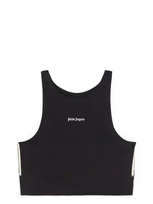 Palm Angels Classic Training Top - Black/white