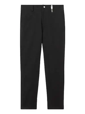 BURBERRY Dover Logo Plaque Trousers