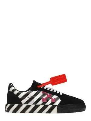 Off-White Vulc Low Stripe Sneakers - Black