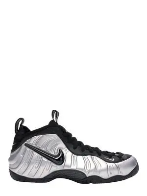 Nike Foamposite Pro Sneakers - Metallic Silver/black