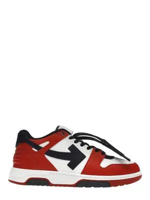 Off-White Off-White Out Of Office OOO Low Top Sneakers Black/white/red