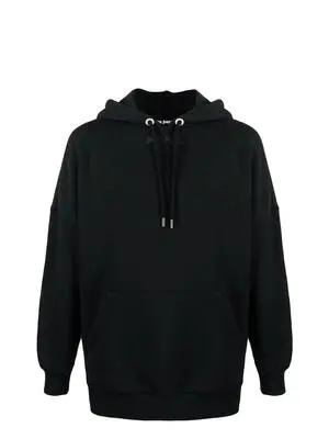 Palm Angels Classic Logo Over Hoodie - Black