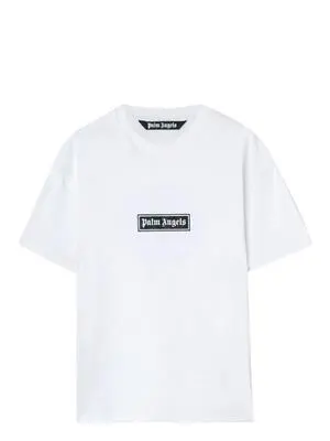 Palm Angels Garment Dye Box Logo T-shirt - White