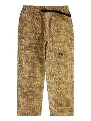 Supreme Nike Acg Belted Denim Pant - Gold Snakeskin