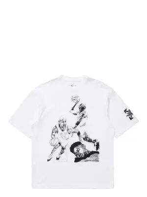 Off-White Off X Jordan Mj T-shirt - White