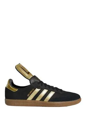 Adidas Samba Lafc Sneakers - Core Black/gold Metallic/gum