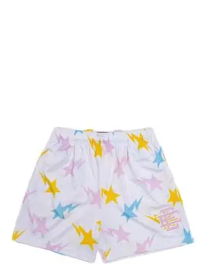 ERIC EMANUEL Eric Emanuel X BAPE EE Basic Short White/yellow/blue