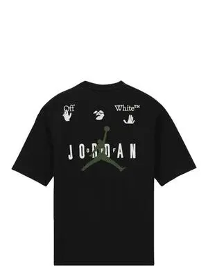 Off-White X Jordan T-shirt - Black