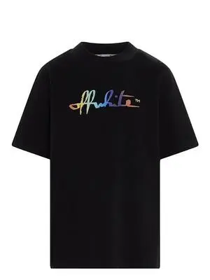 Off-White Rainbow Tomboy T-shirt - Black