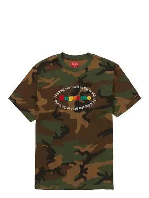 Supreme Nothing Else Short Sleeve Top Camo